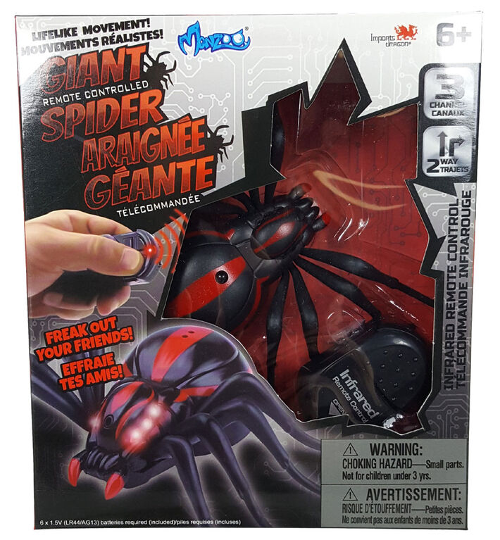 RC Bugs World: RC Bugs with lights up feature - Giant Spider | Toys R ...